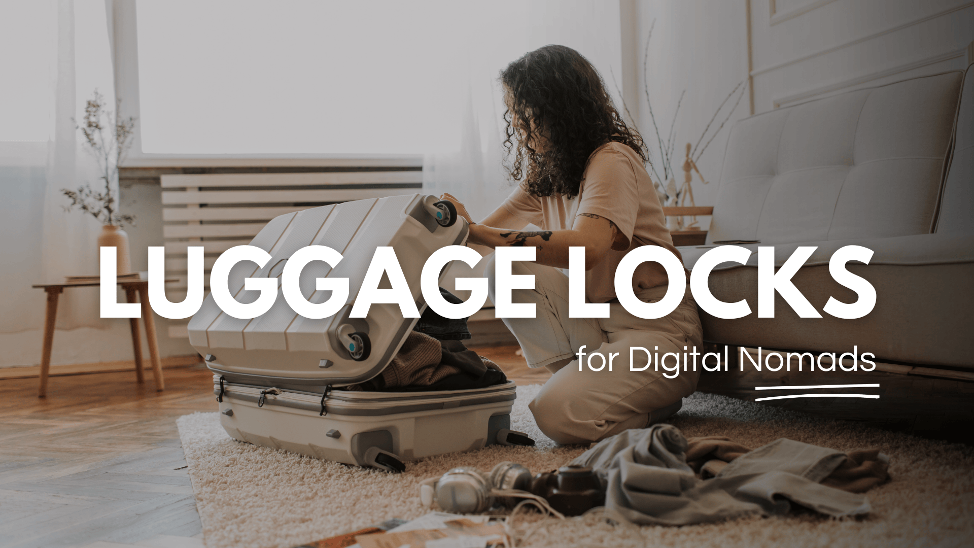 TSA-Approved Luggage Locks | Secure Your Bags – Digital Nomad Travel